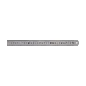 30cm Metal Ruler - Kmart