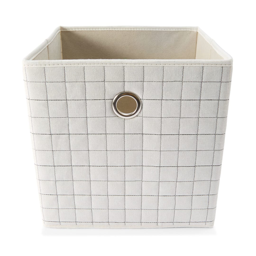 Collapsible Storage Cube - Beige - Kmart