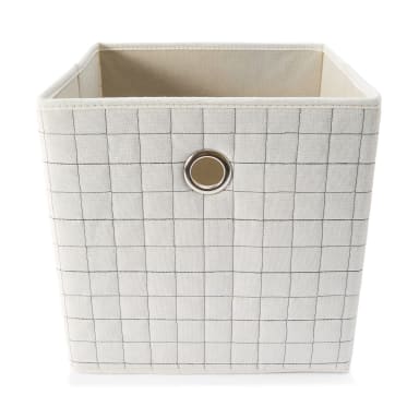 Collapsible Storage Cube - Beige - Kmart