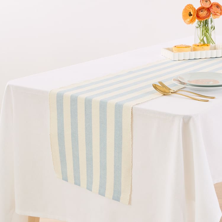 Blue Stripe Table Runner - Kmart
