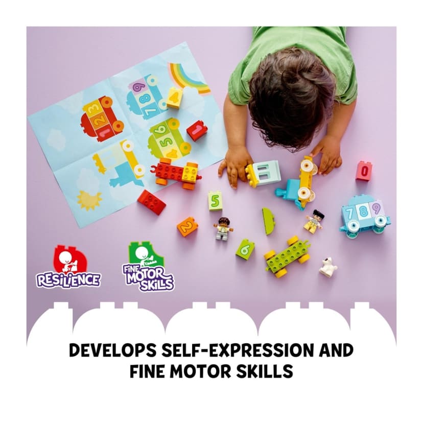 LEGO DUPLO Creative Play Number Train Learn To Count 10954 - Kmart