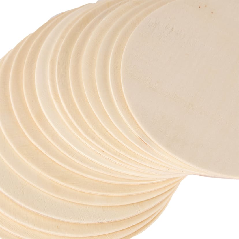 16 Pack Plywood Coasters - Kmart