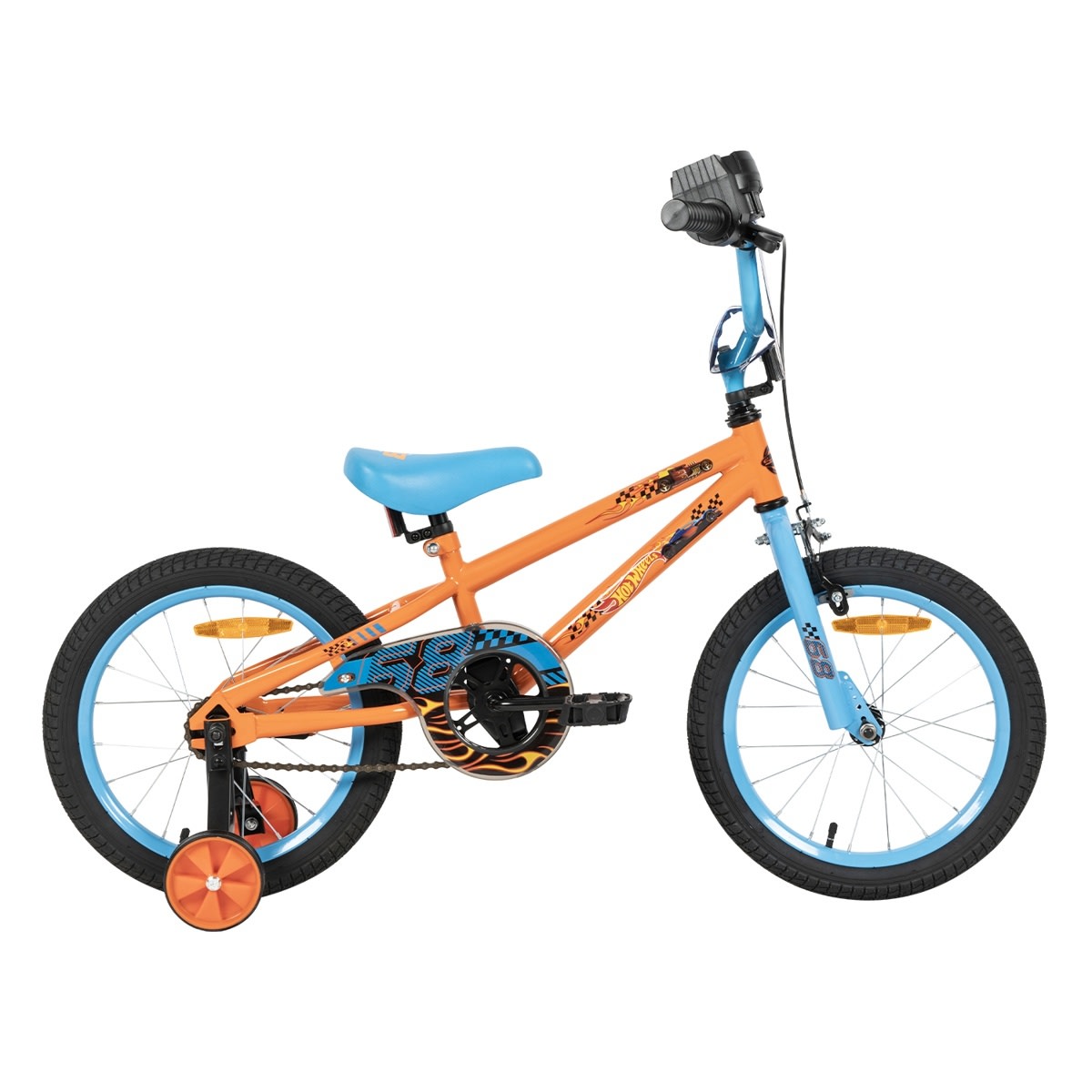 40cm Hot Wheels Bike with Rev Grip - Kmart