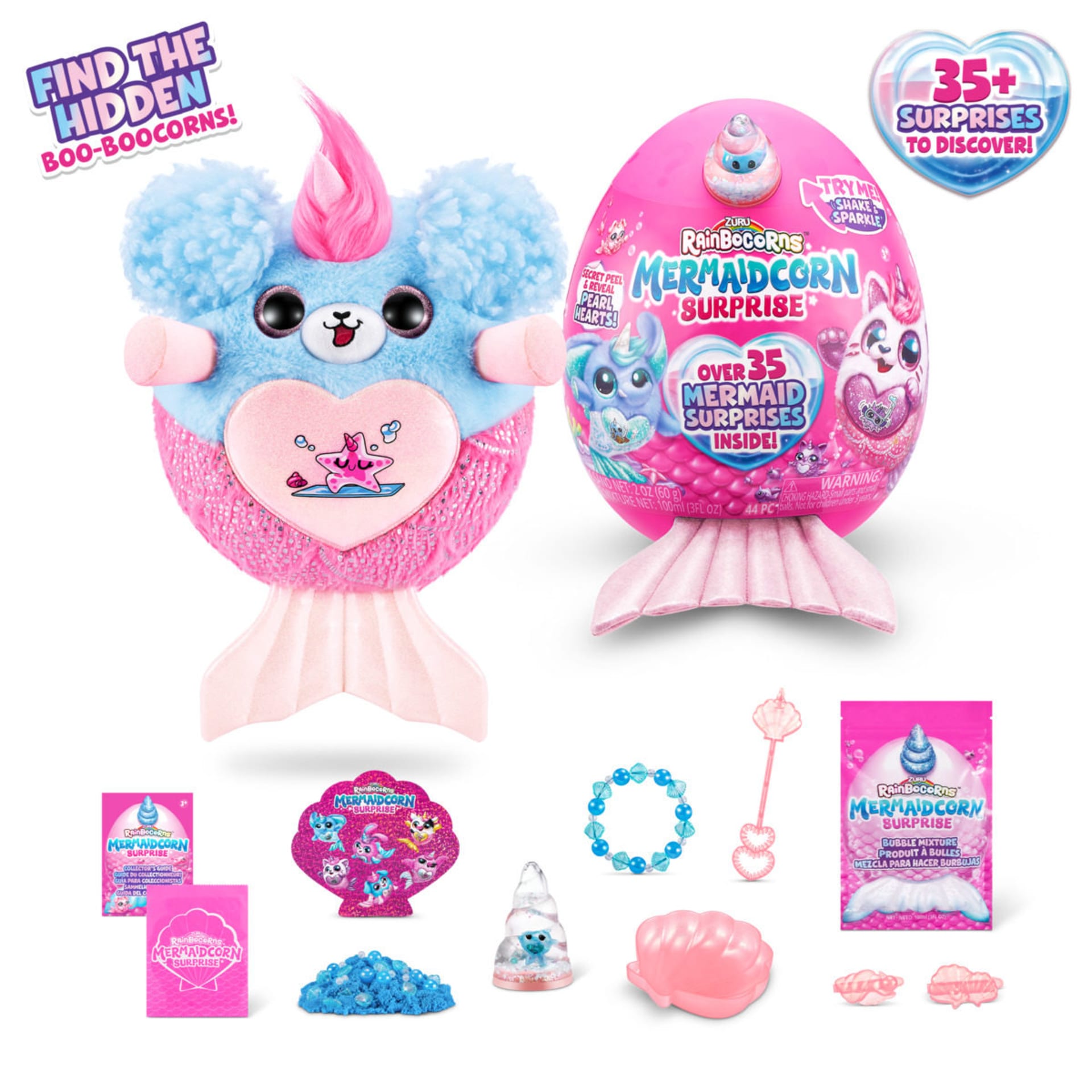 44 Piece Zuru Rainbocorns Mermaidcorn Surprise - Assorted - Kmart