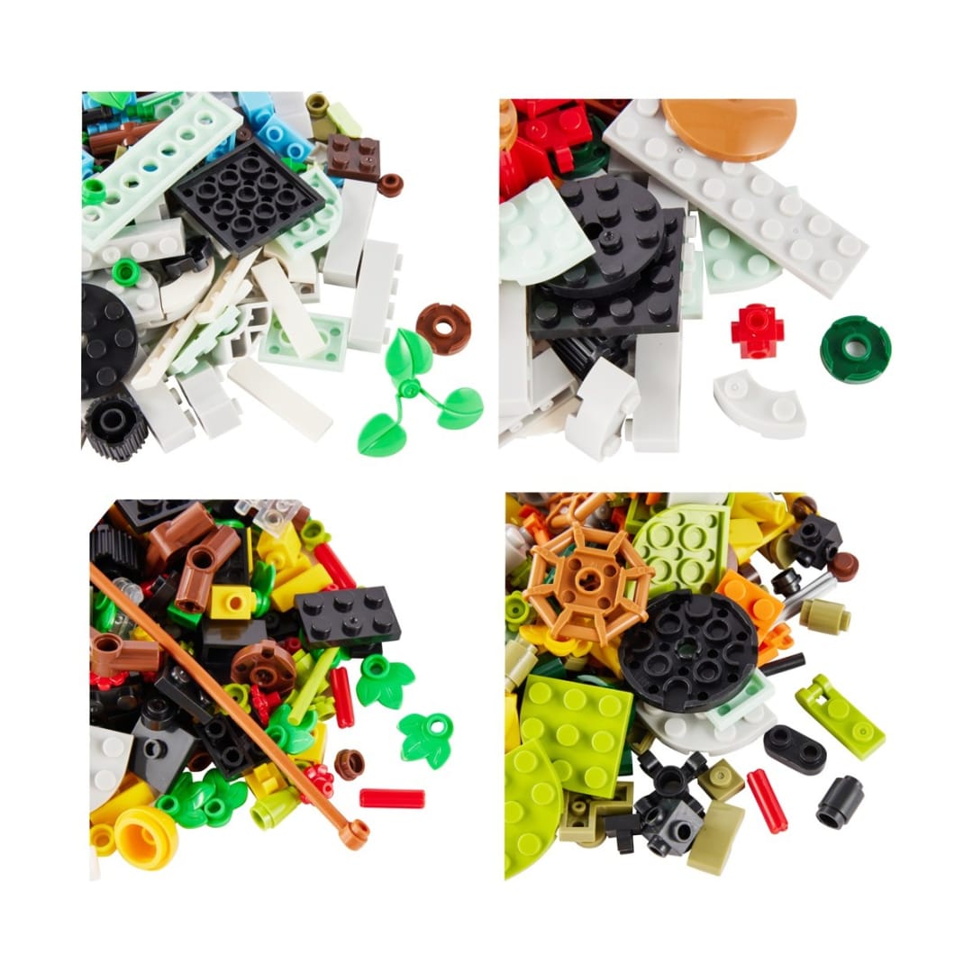 Mini Blocks Flower Series: Plant with Insect - Assorted - Kmart