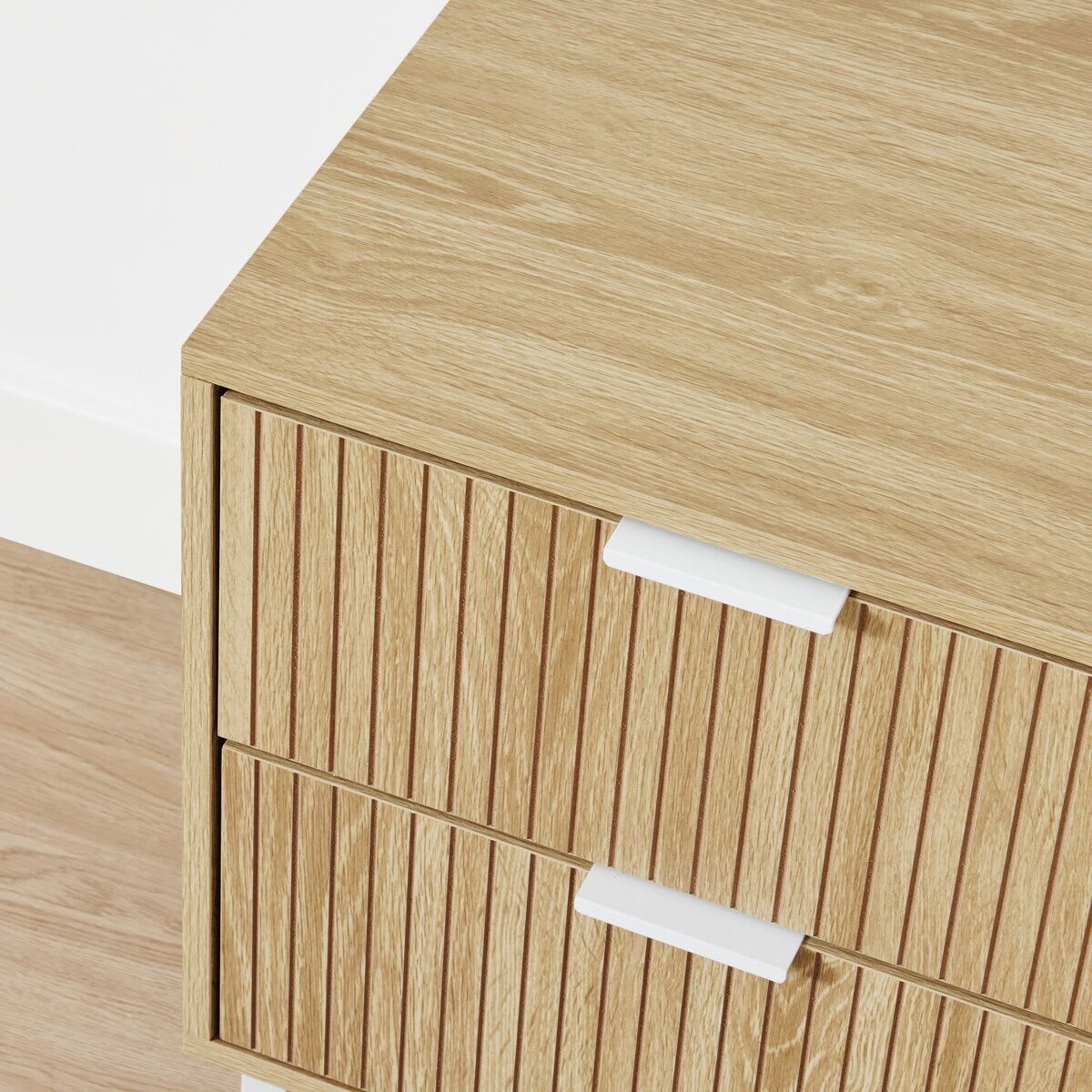 Isla 2 Drawer Bedside Table - Kmart NZ