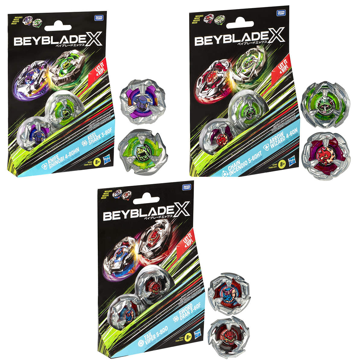 2 Pack Beyblade X Set - Assorted - Kmart