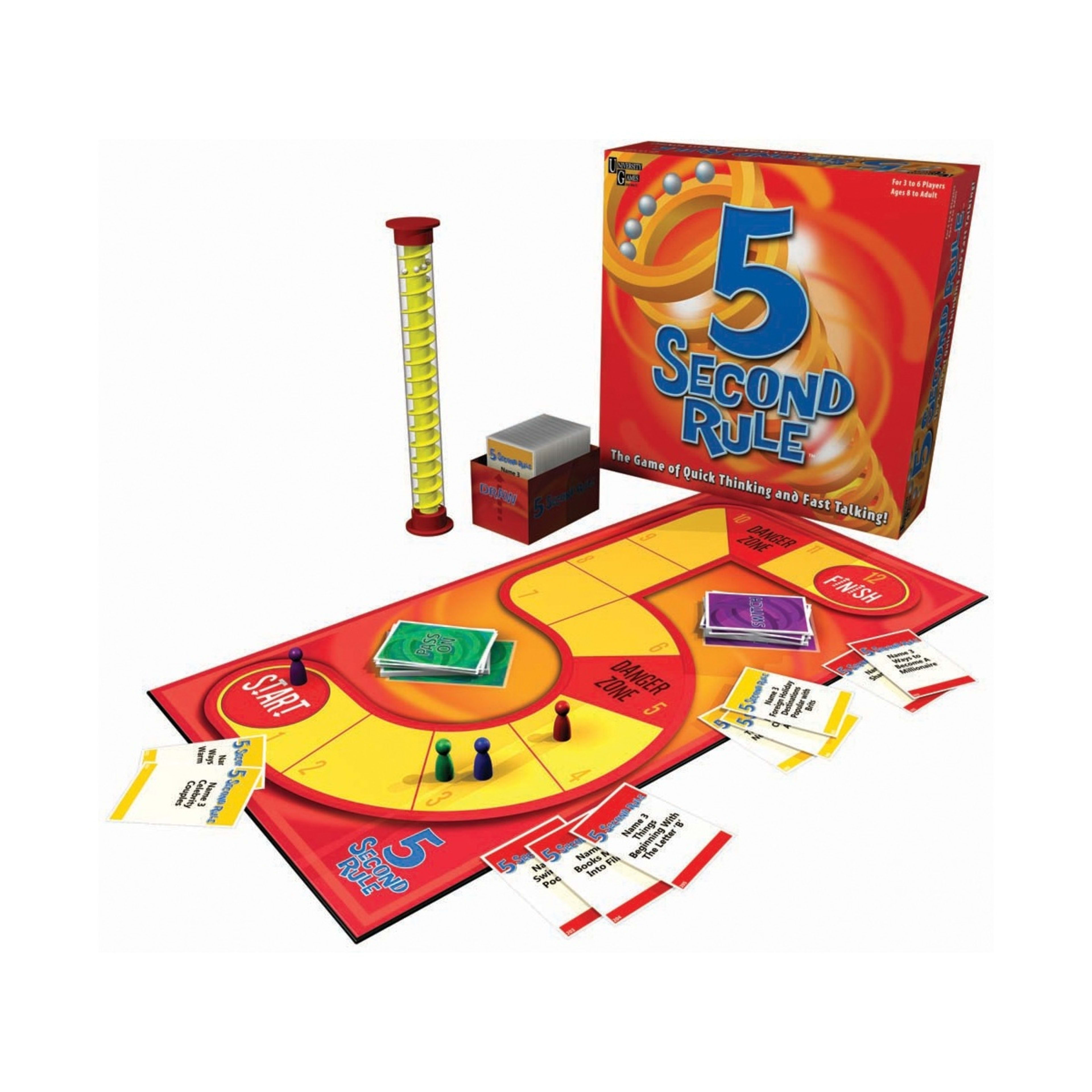 University Games 5 Second Rule Board Game Kmart university-games-5-second-rule-board-game-kmart