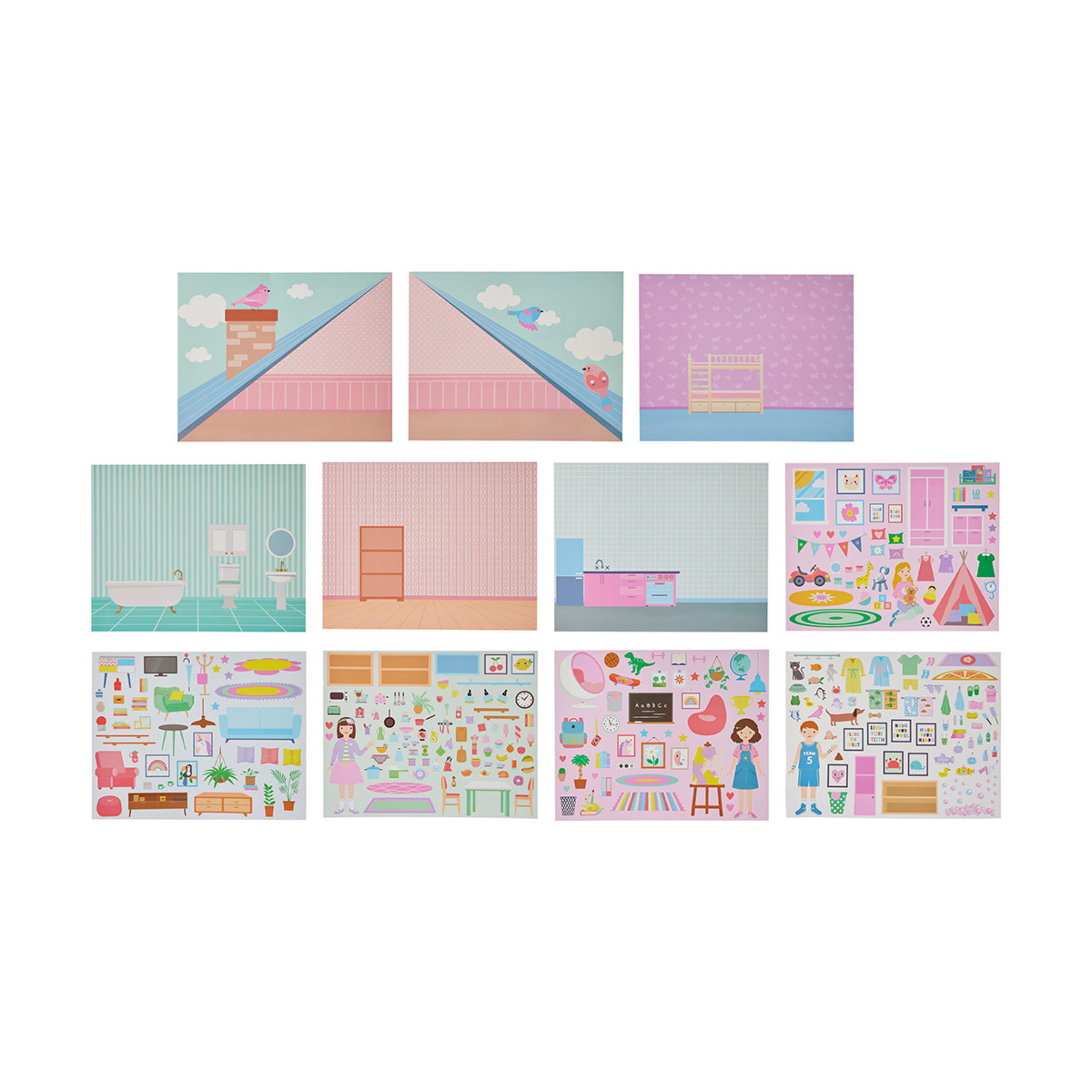 Creative Stickers Kit - Assorted - Kmart