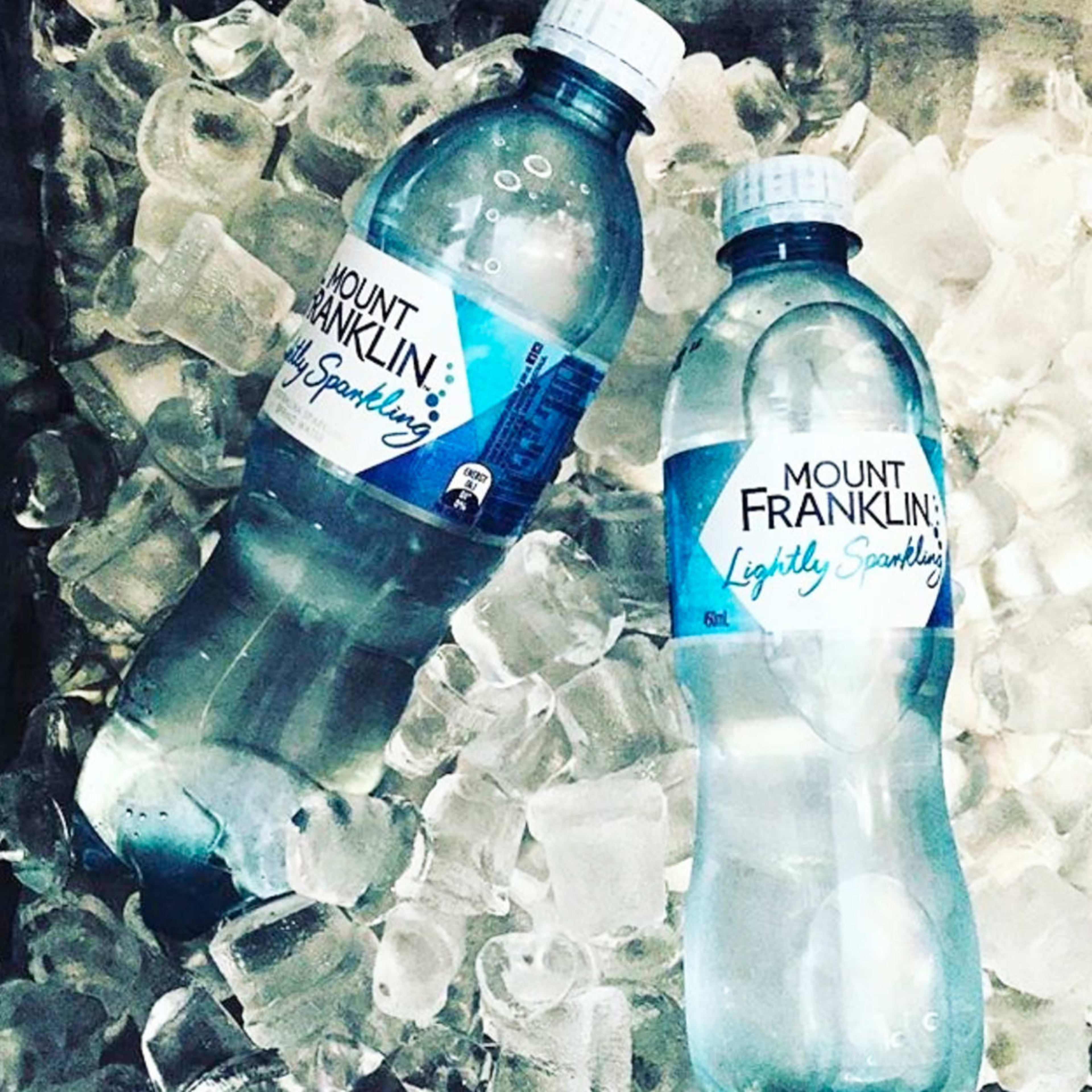 Mount Franklin Lightly Sparkling Water 450ml - Kmart