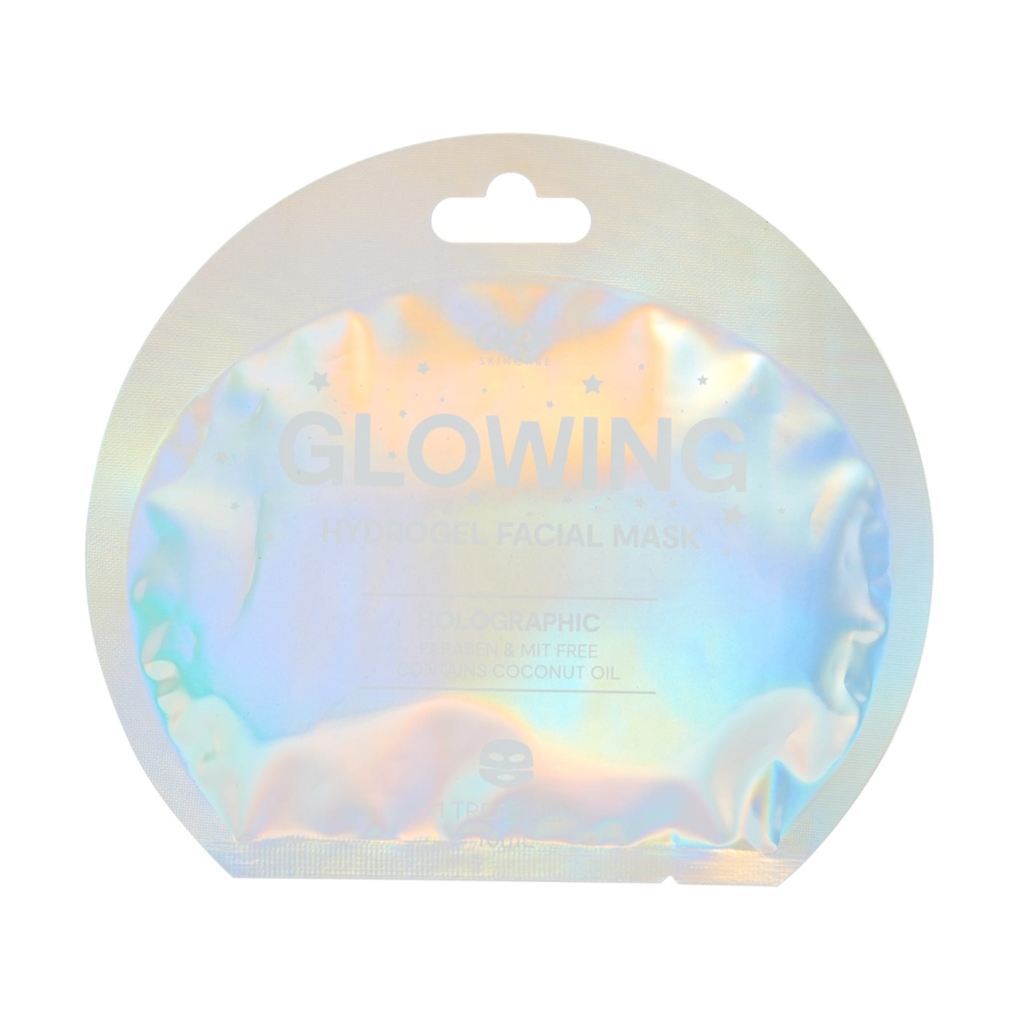 OXX Skincare Glowing Hydrogel Facial Mask 10ml - Coconut Oil - Kmart