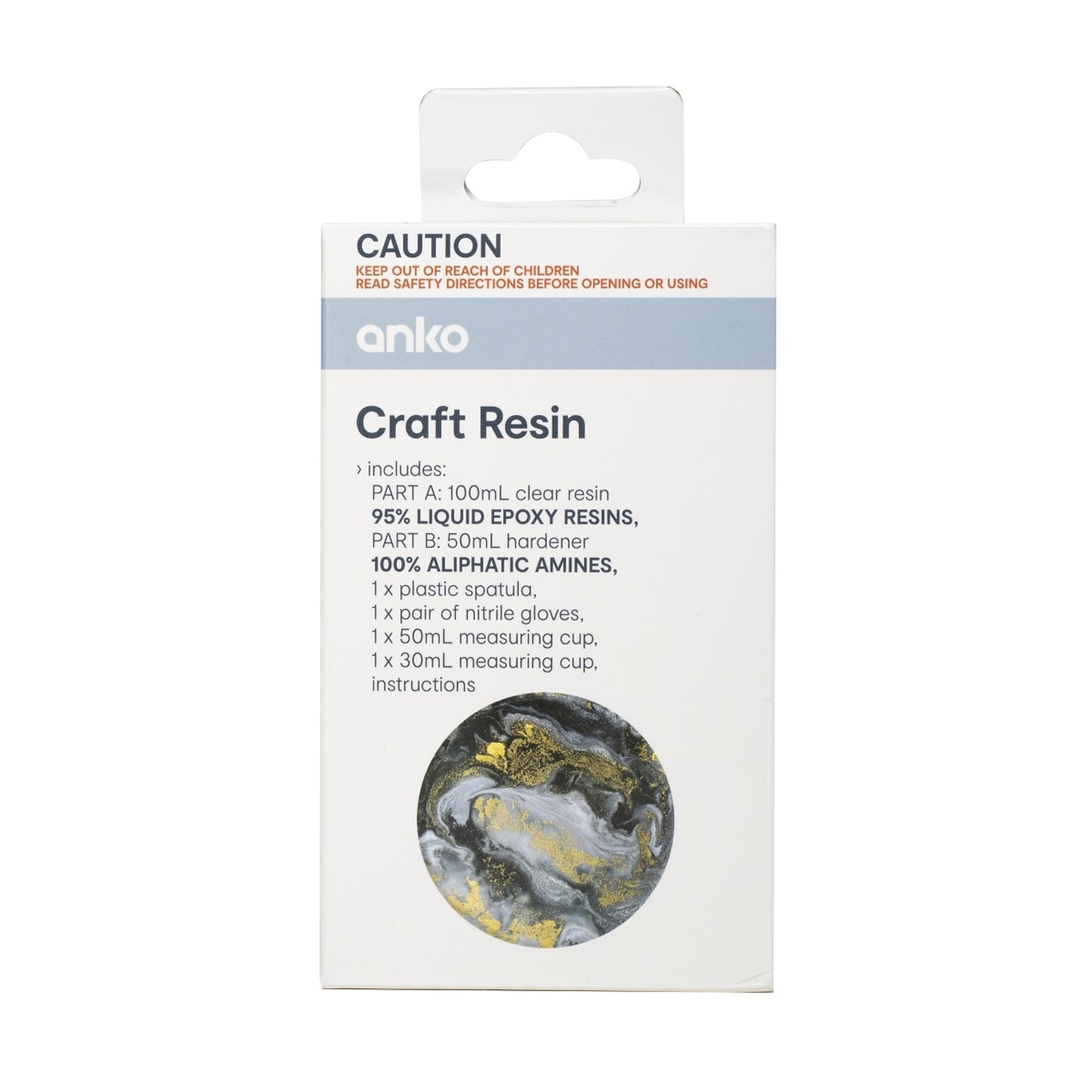 150ml Craft Resin - Kmart