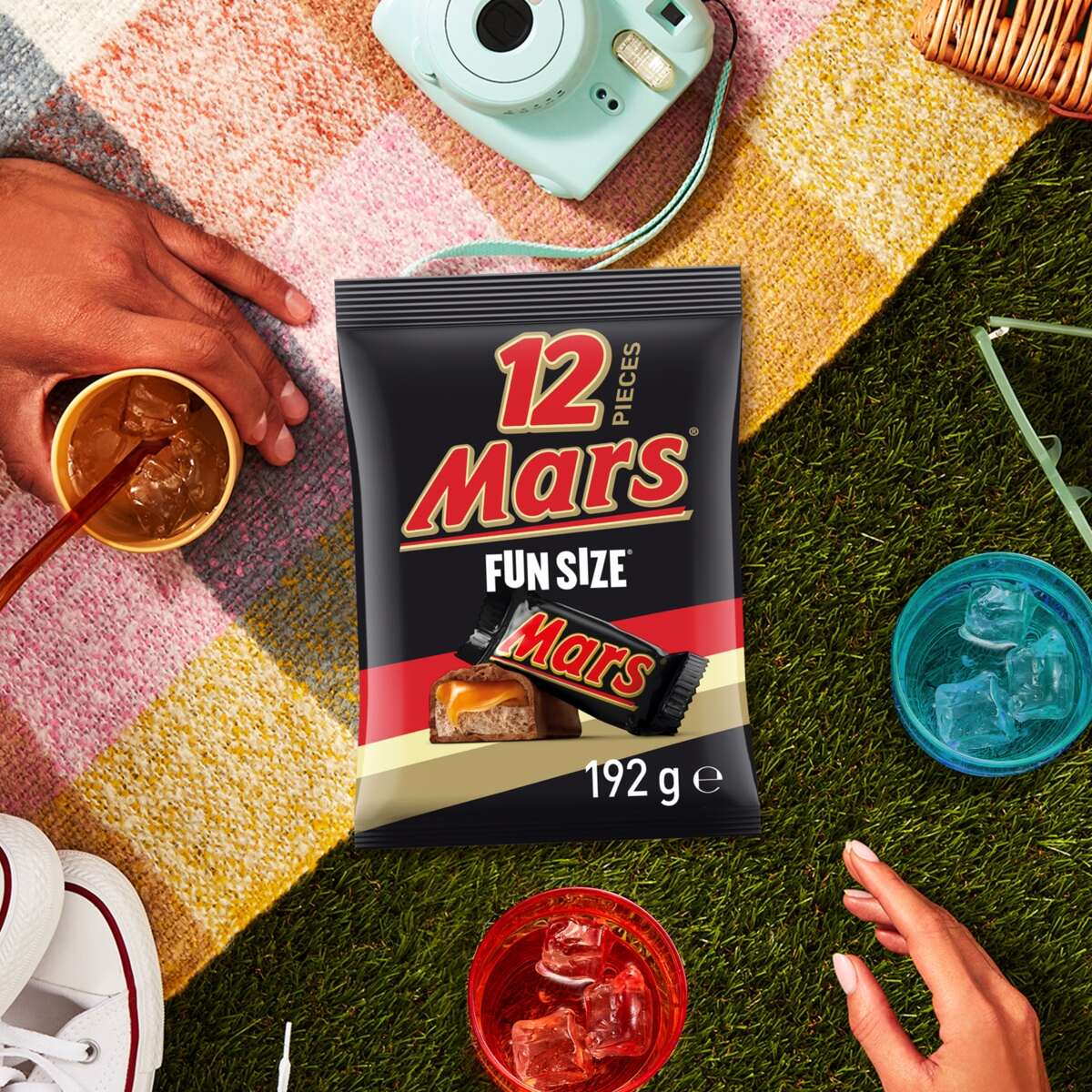 Mars 12 Piece Chocolate Fun Size Bars Share Pack 192g - Kmart