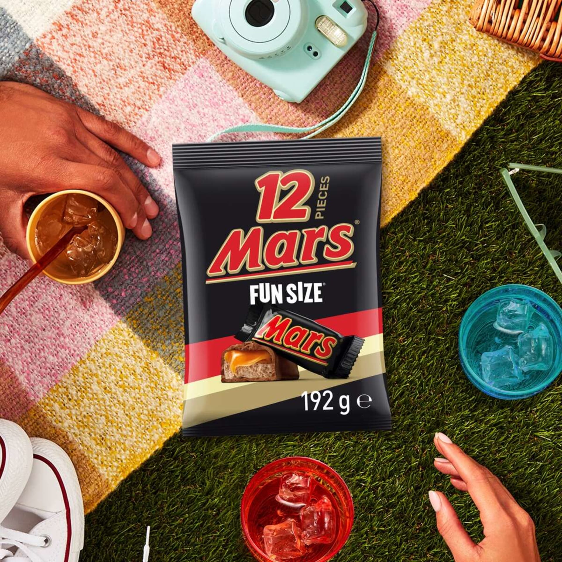 Mars 12 Piece Chocolate Fun Size Bars Share Pack 192g - Kmart