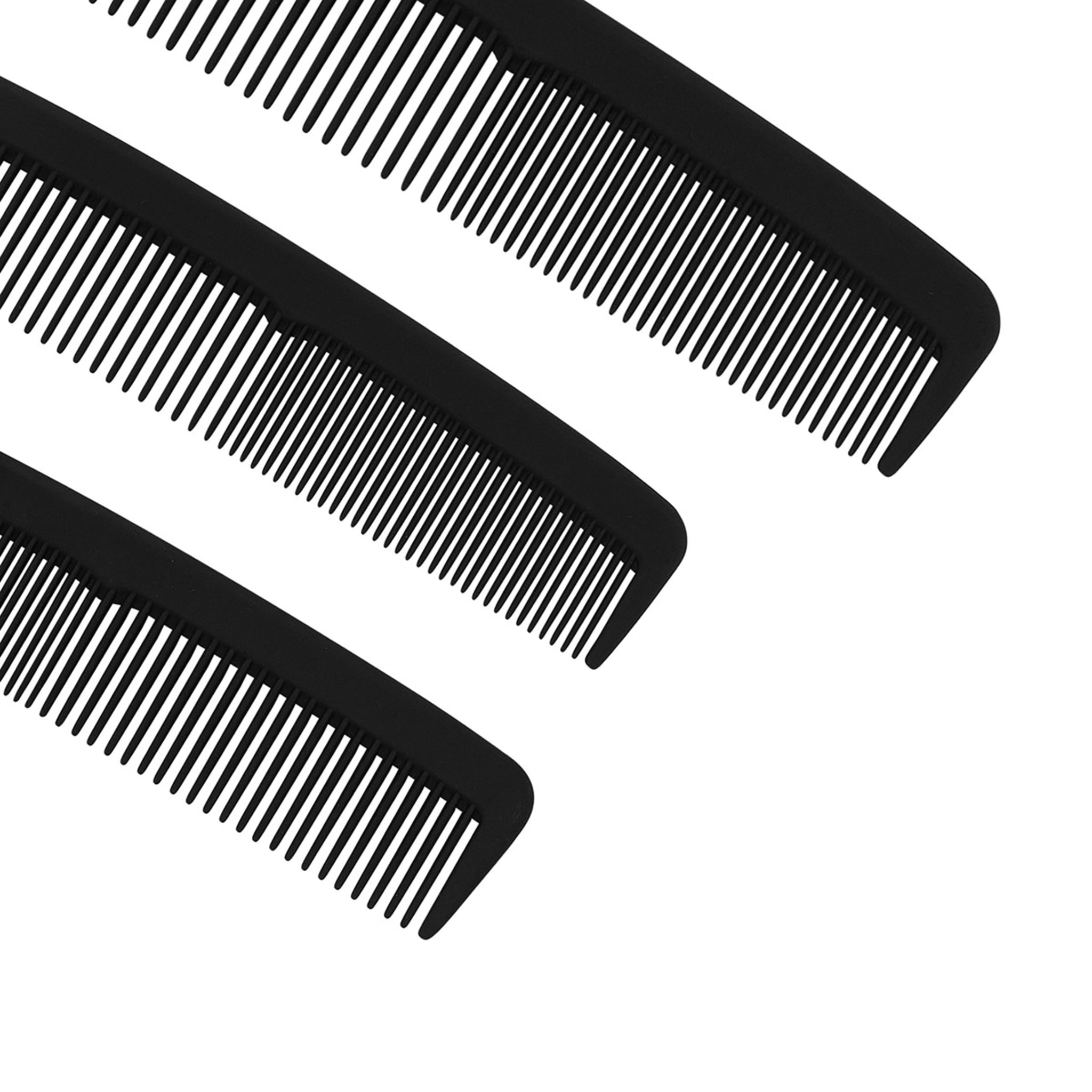 5 Pack Assorted Hair Combs - Kmart