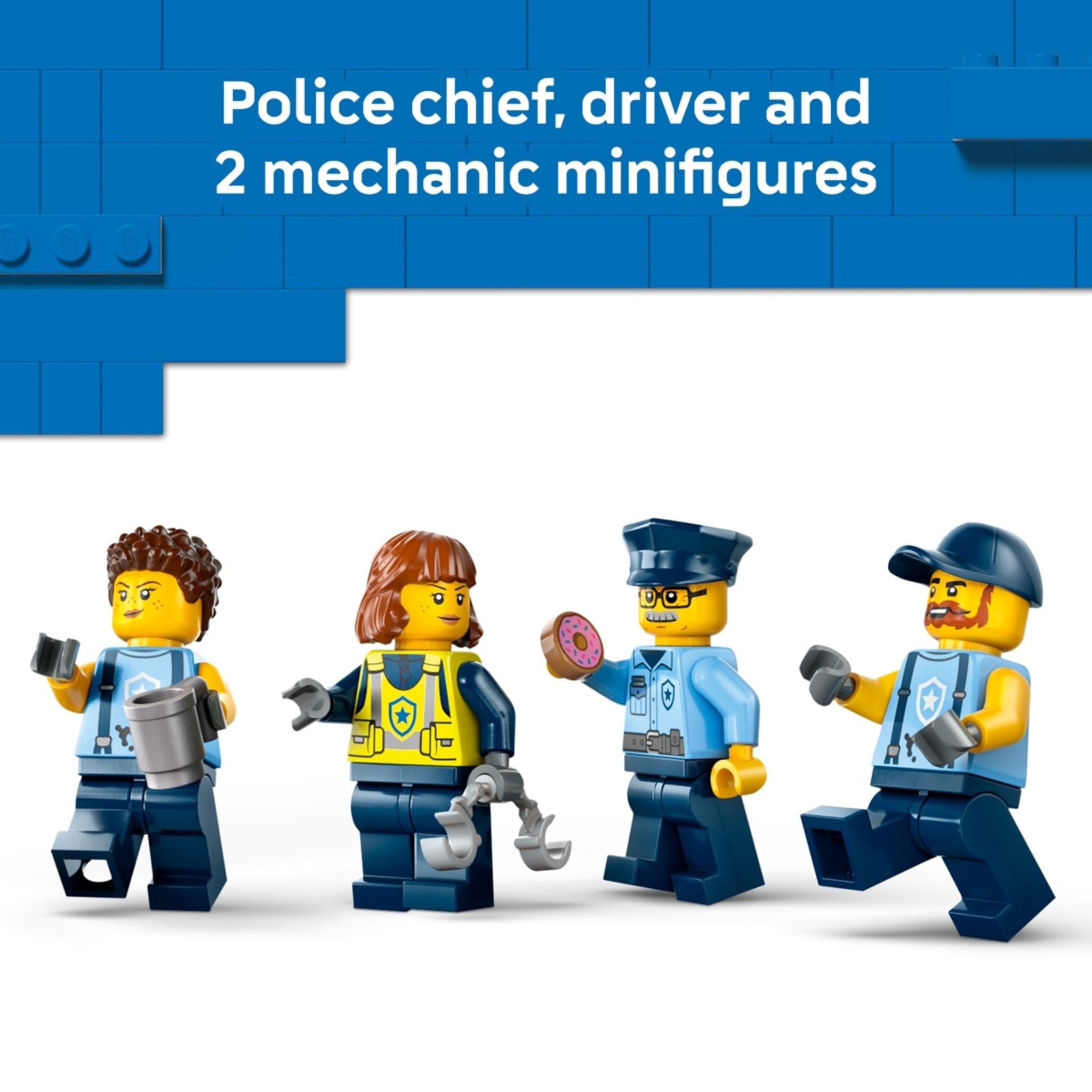 LEGO City Custom Police Car Garage 60457 - Kmart