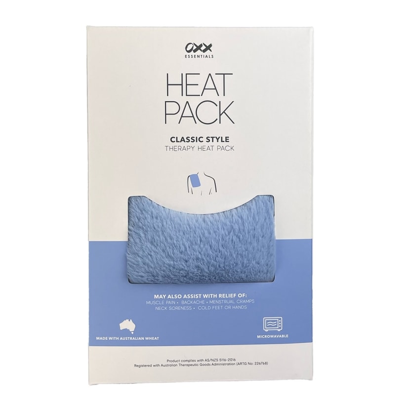 OXX Essentials Heat Pack Wheat Bag - Ice Blue - Kmart NZ