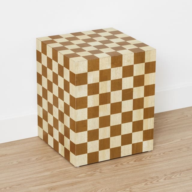 Checker Side Table - Kmart