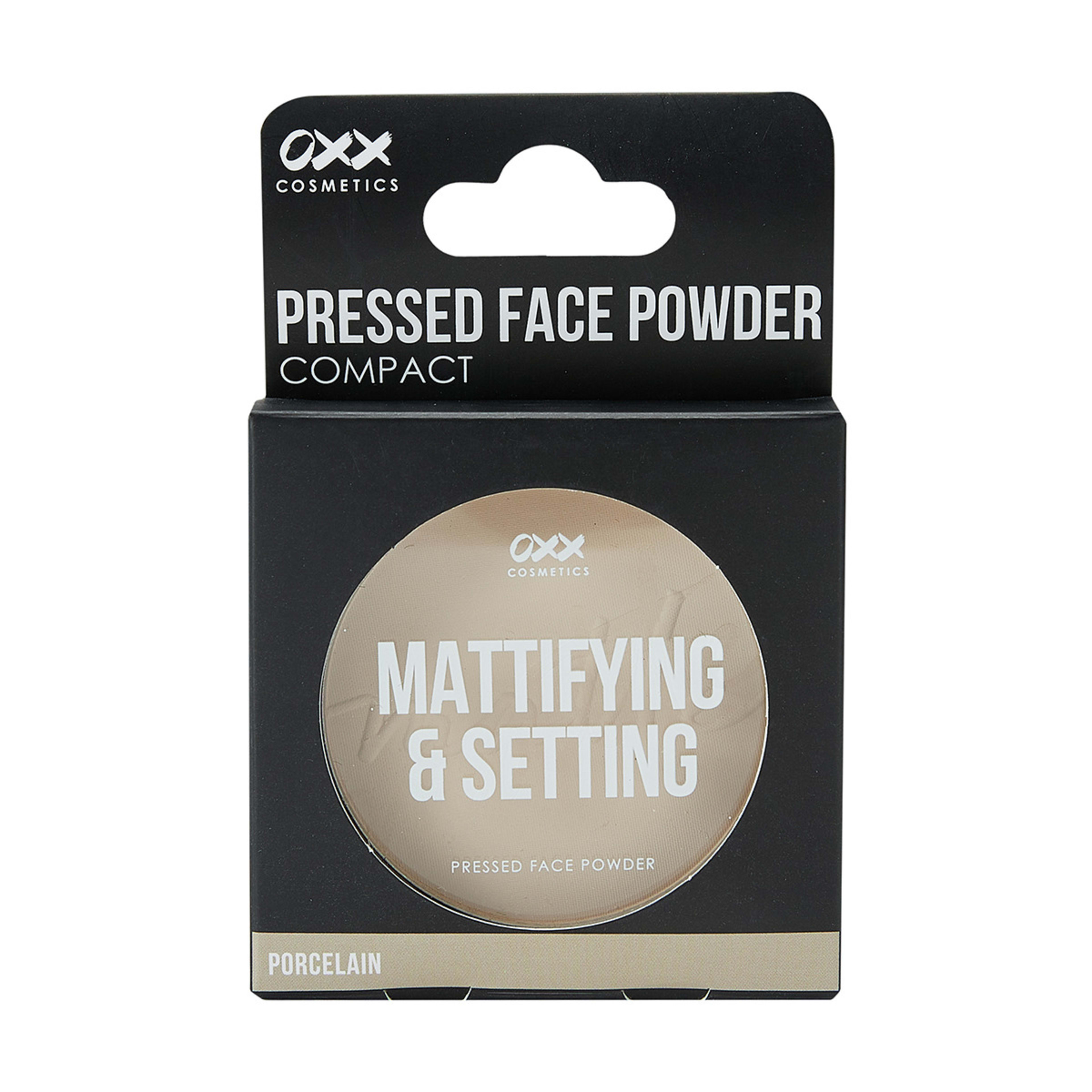 OXX Cosmetics Pressed Face Powder Compact - Porcelain - Kmart