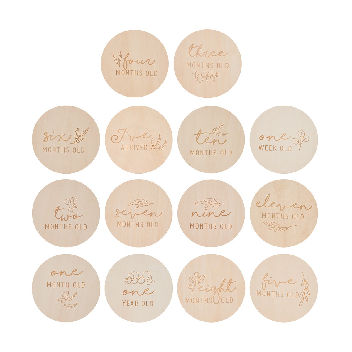 Milestone Discs - Kmart