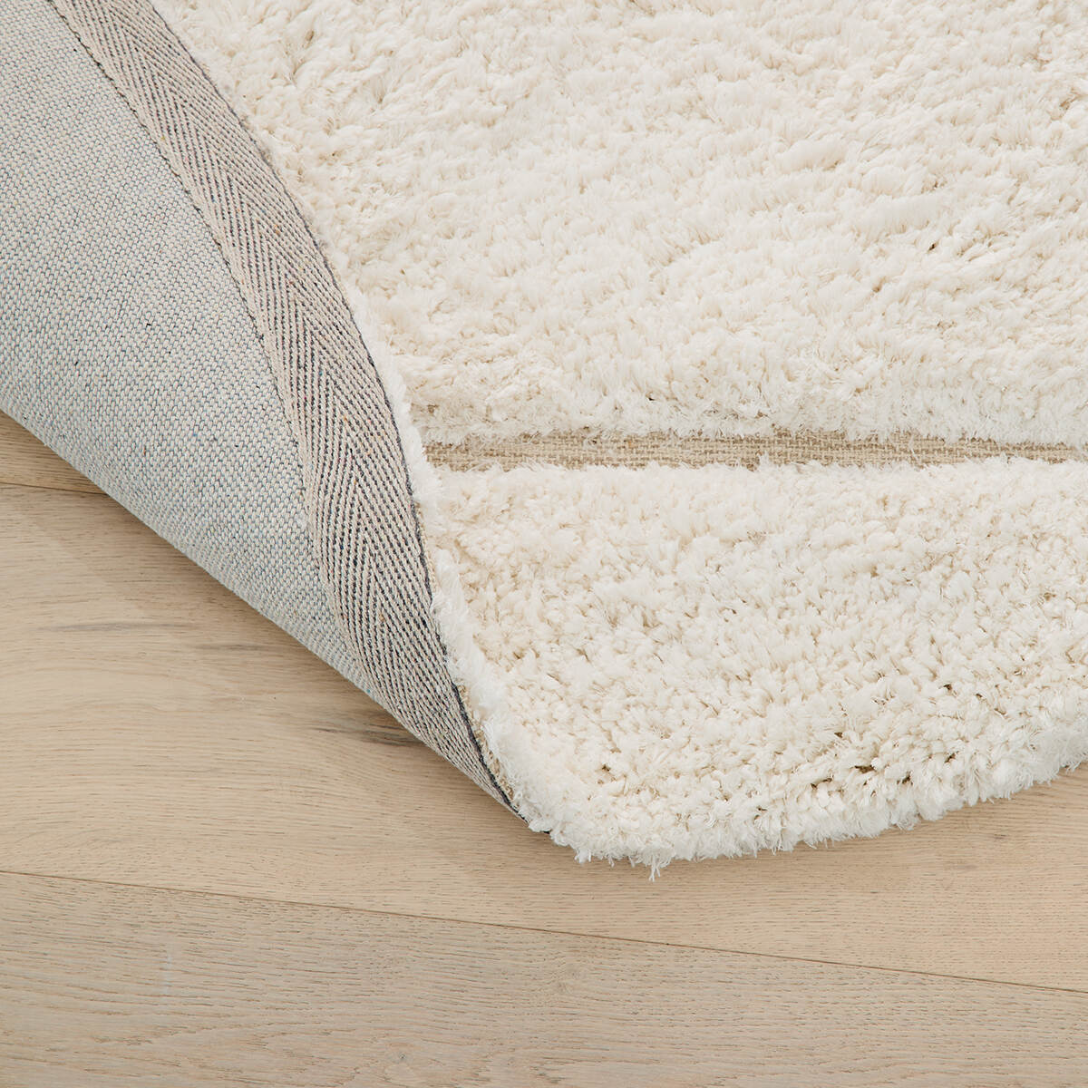 Sophia Round Rug - White - 180cm - Kmart