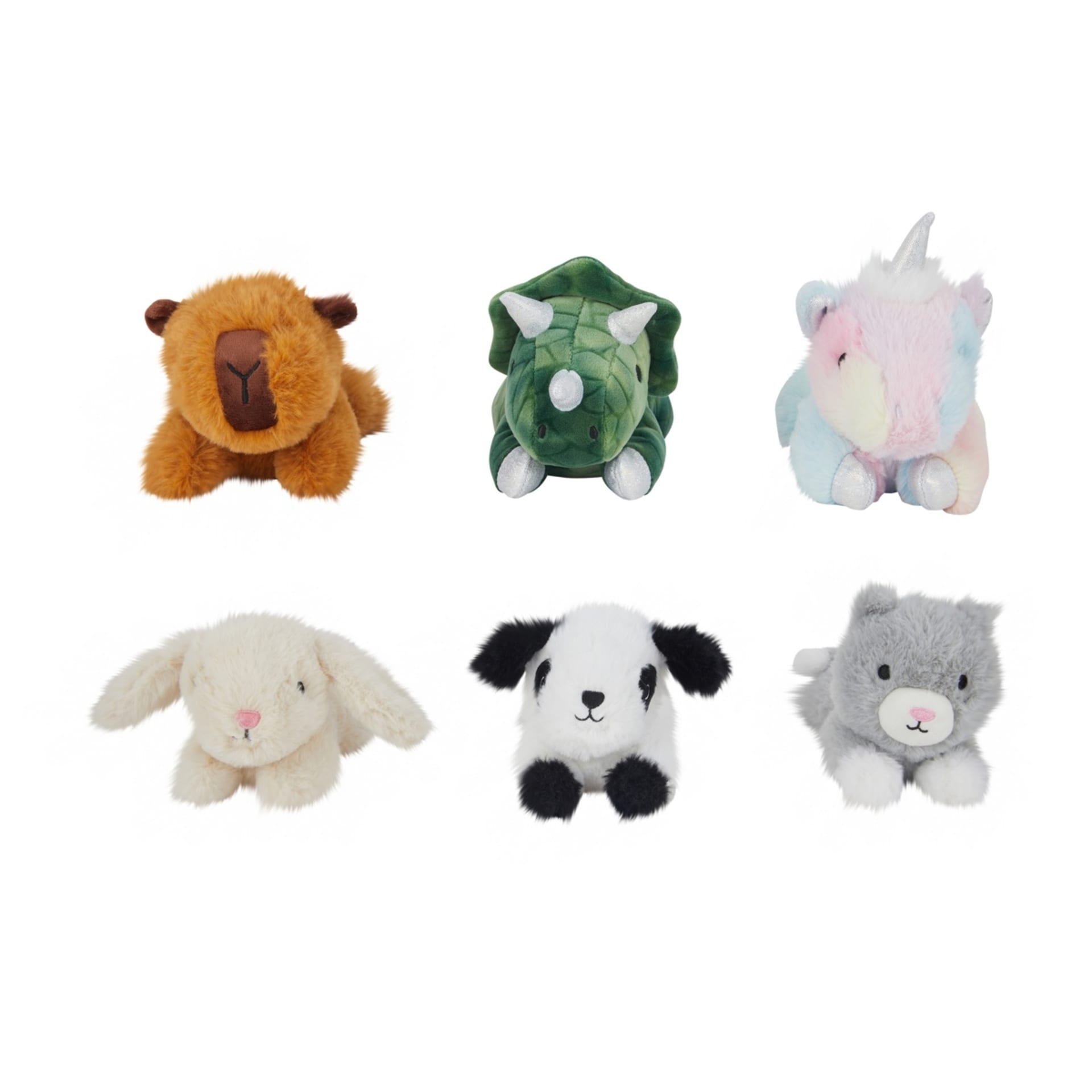 Laying Beanie Animal Toy - Assorted - Kmart