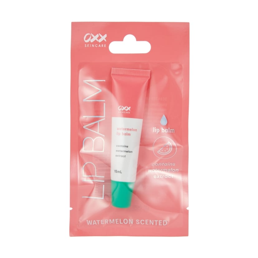 OXX Skincare Lip Balm 15ml - Watermelon Scented - Kmart NZ