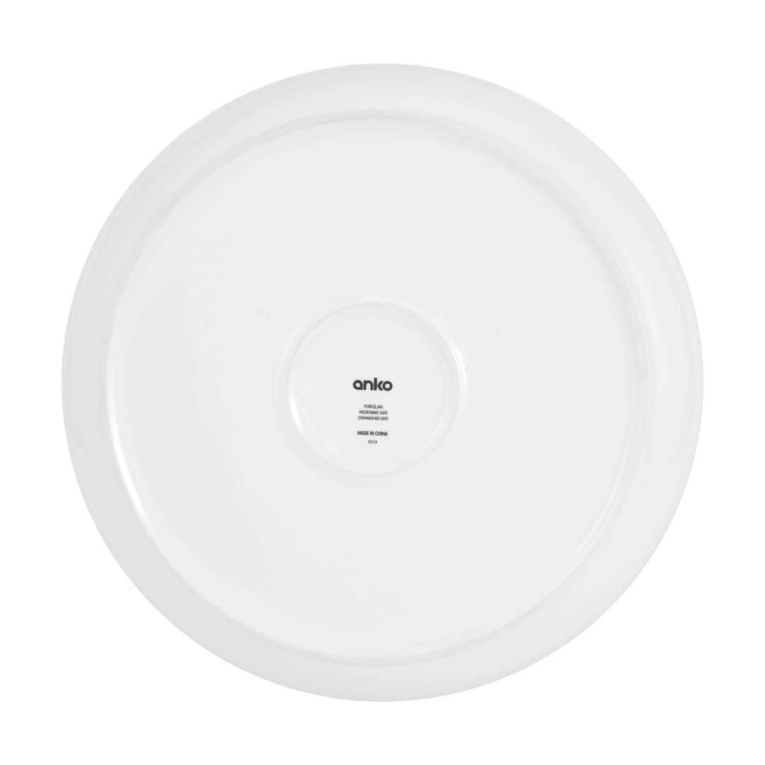 White Round Platter - Kmart