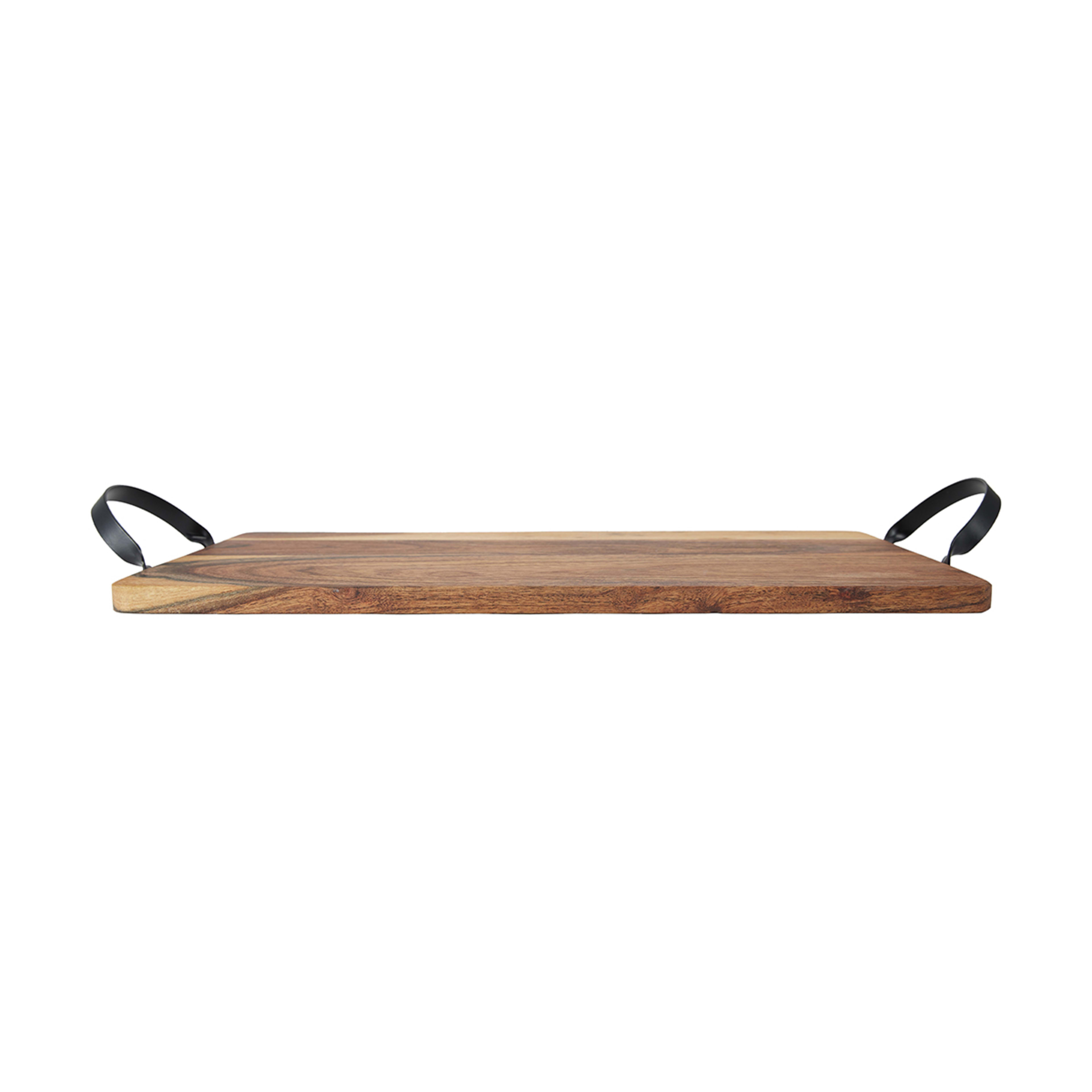 Wooden Serving Board with Handles - Kmart