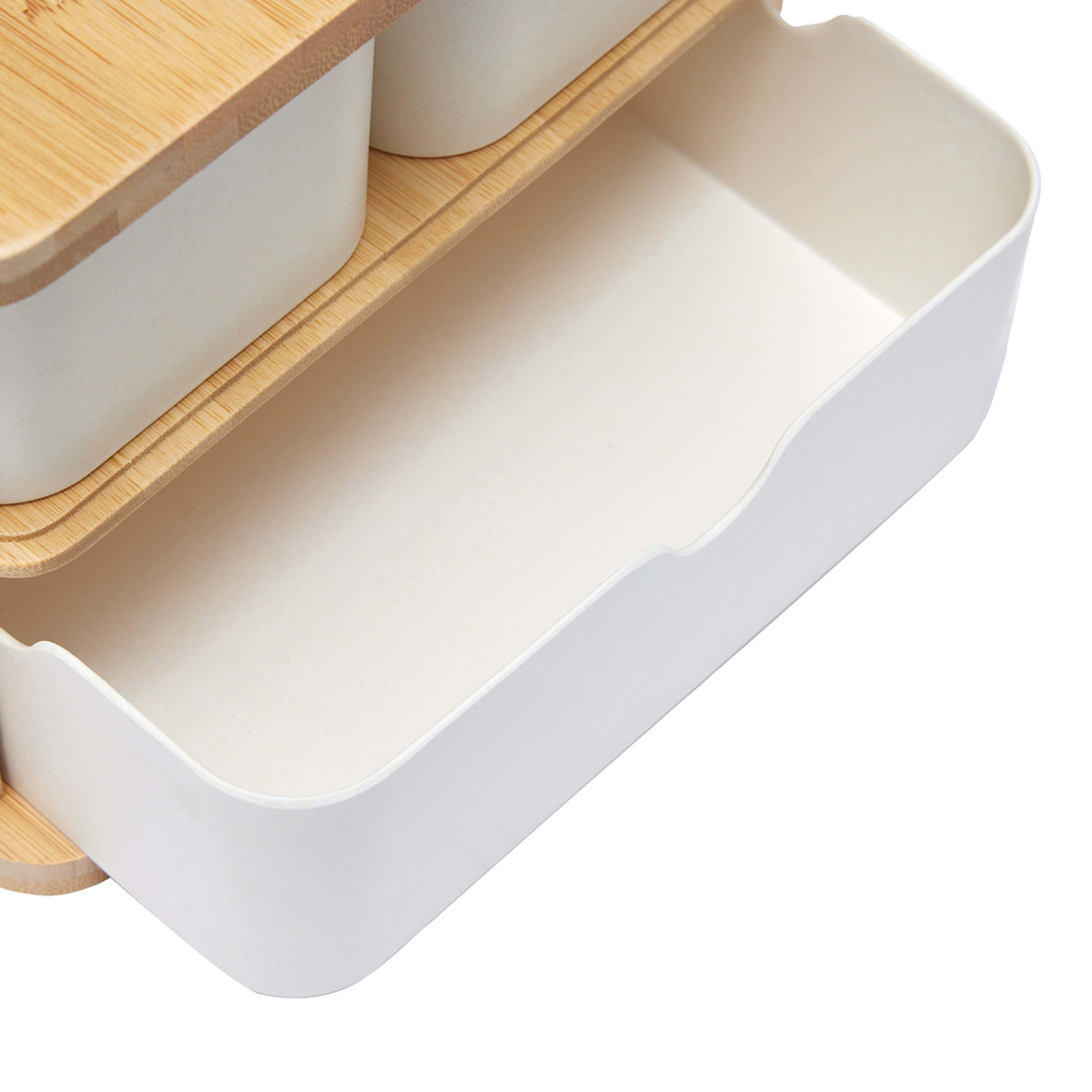 3 Drawer Bamboo Storage Unit - Kmart