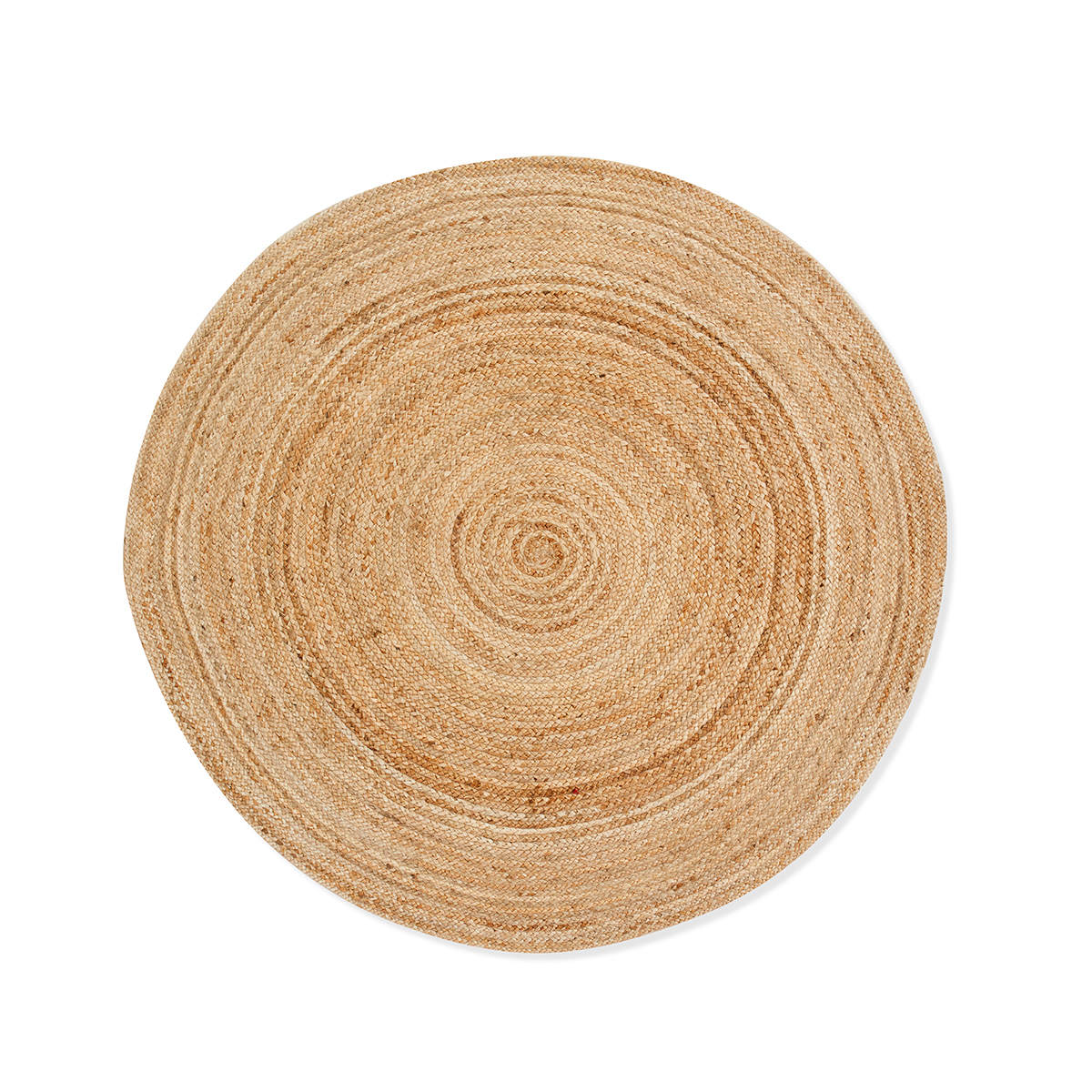 Jute Rug - Natural, Round - 180cm - Kmart