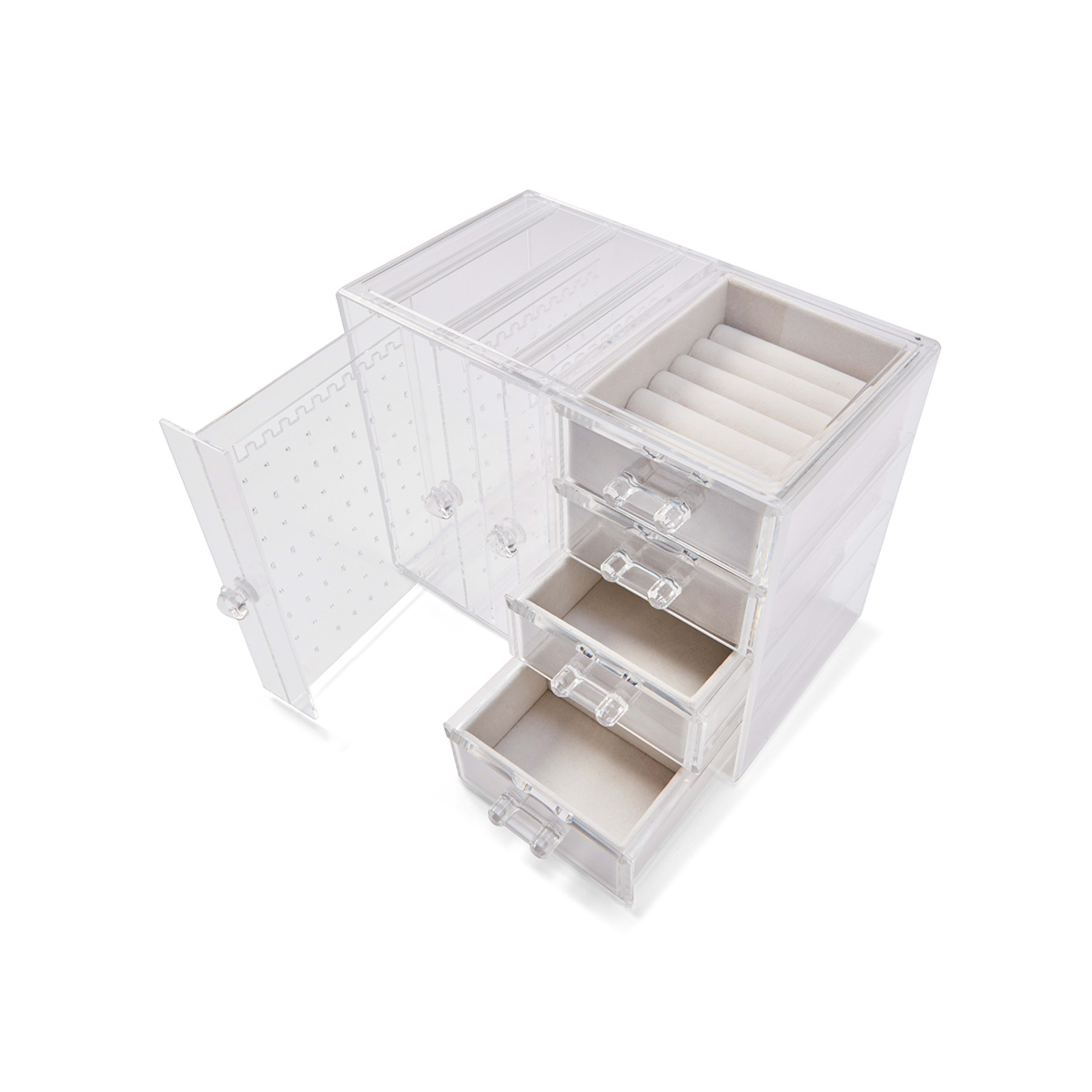 Clear Jewellery Box - Kmart