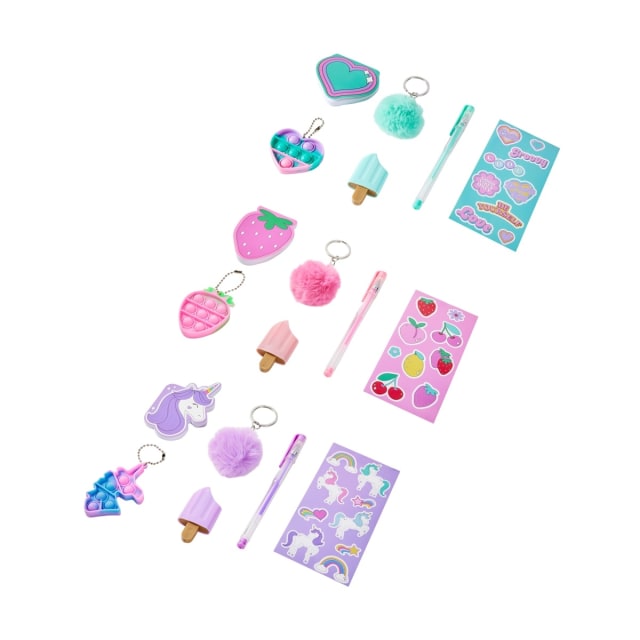 7 Piece Stationery Set - Assorted - Kmart