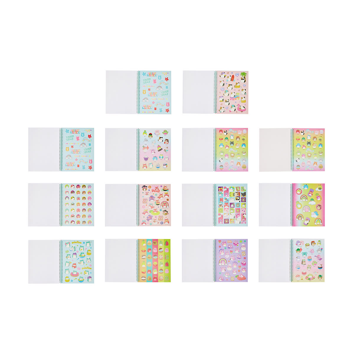 Original Squishmallows Sticker Book - Kmart