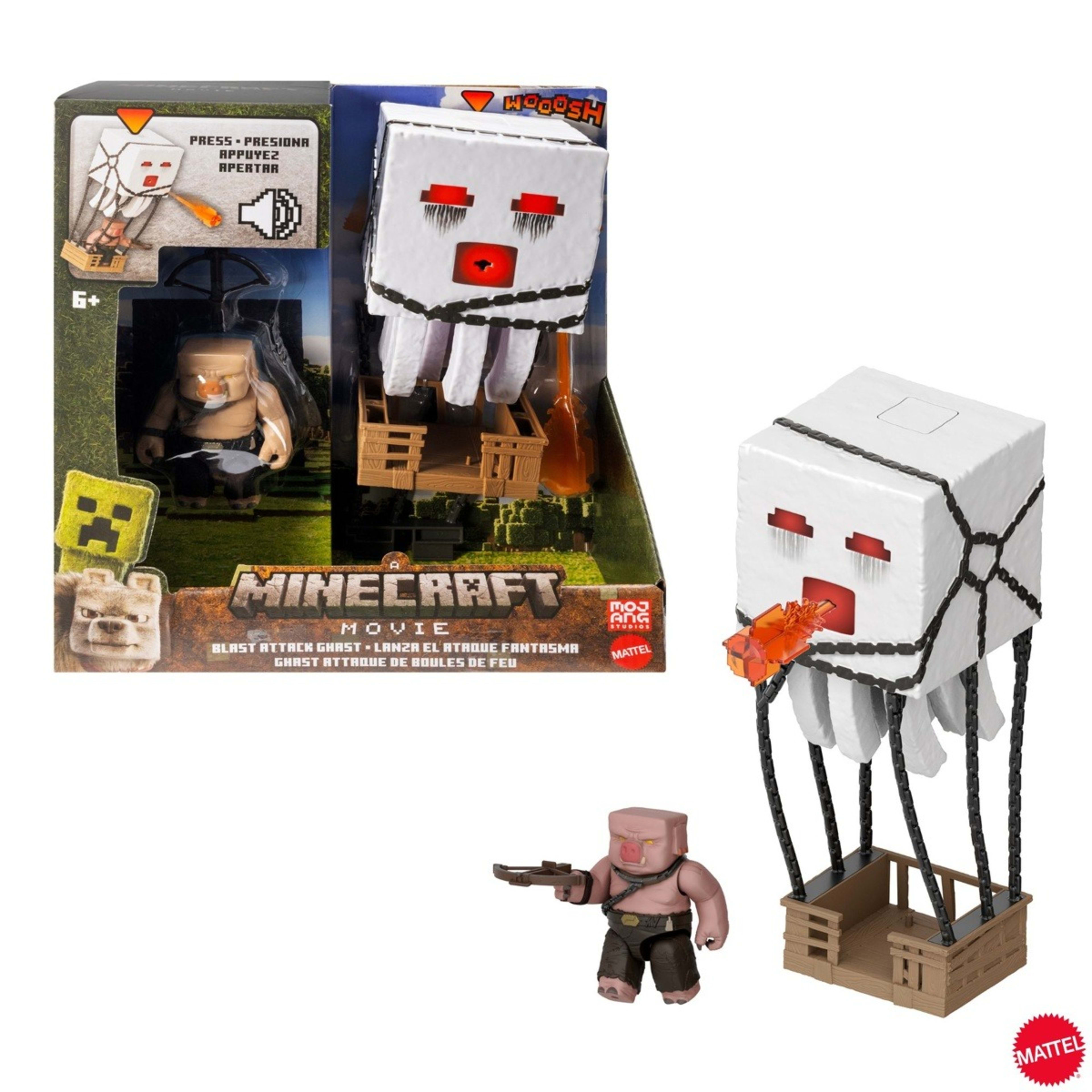 A Minecraft Movie Blast Attack Ghast Action Figure Set - Kmart
