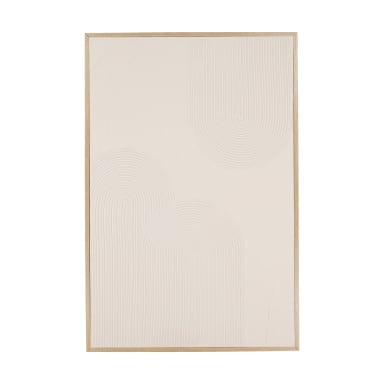 Textured Abstract Framed Canvas - Kmart