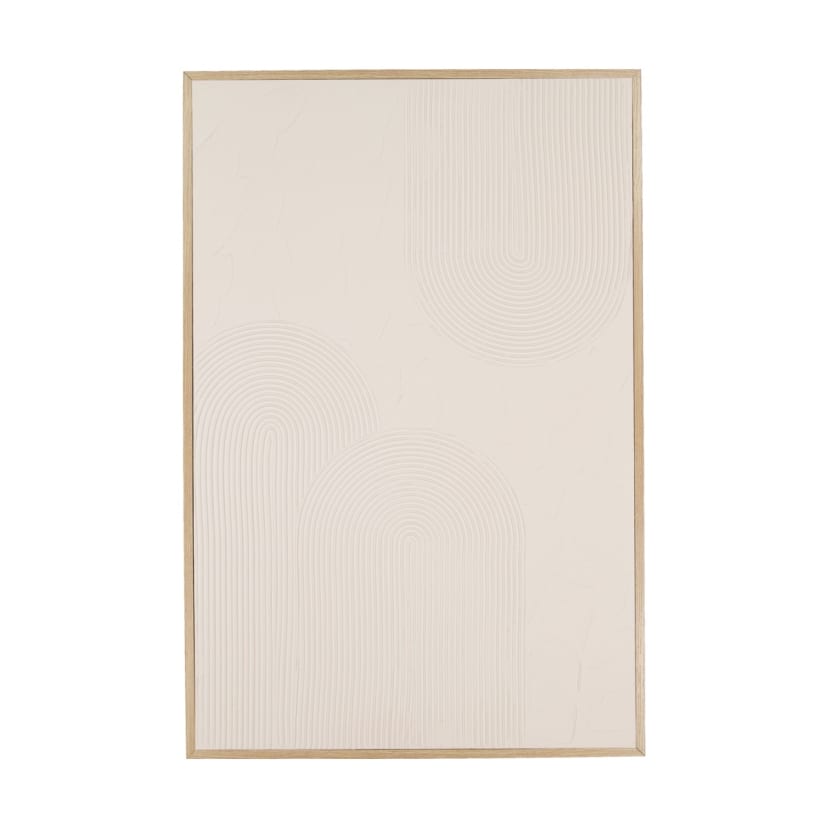 Textured Abstract Framed Canvas - Kmart