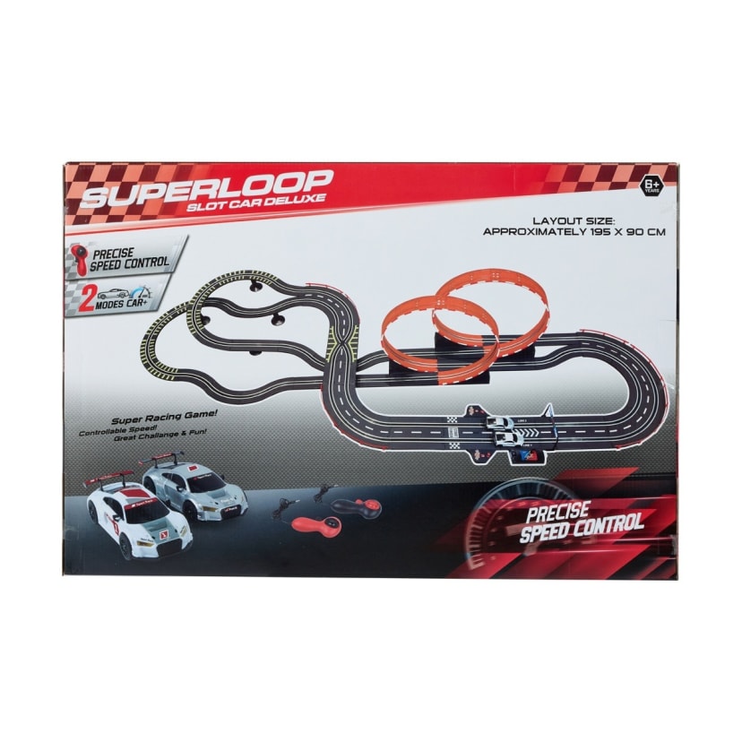 Super Loop Slot Car Deluxe Set - Kmart