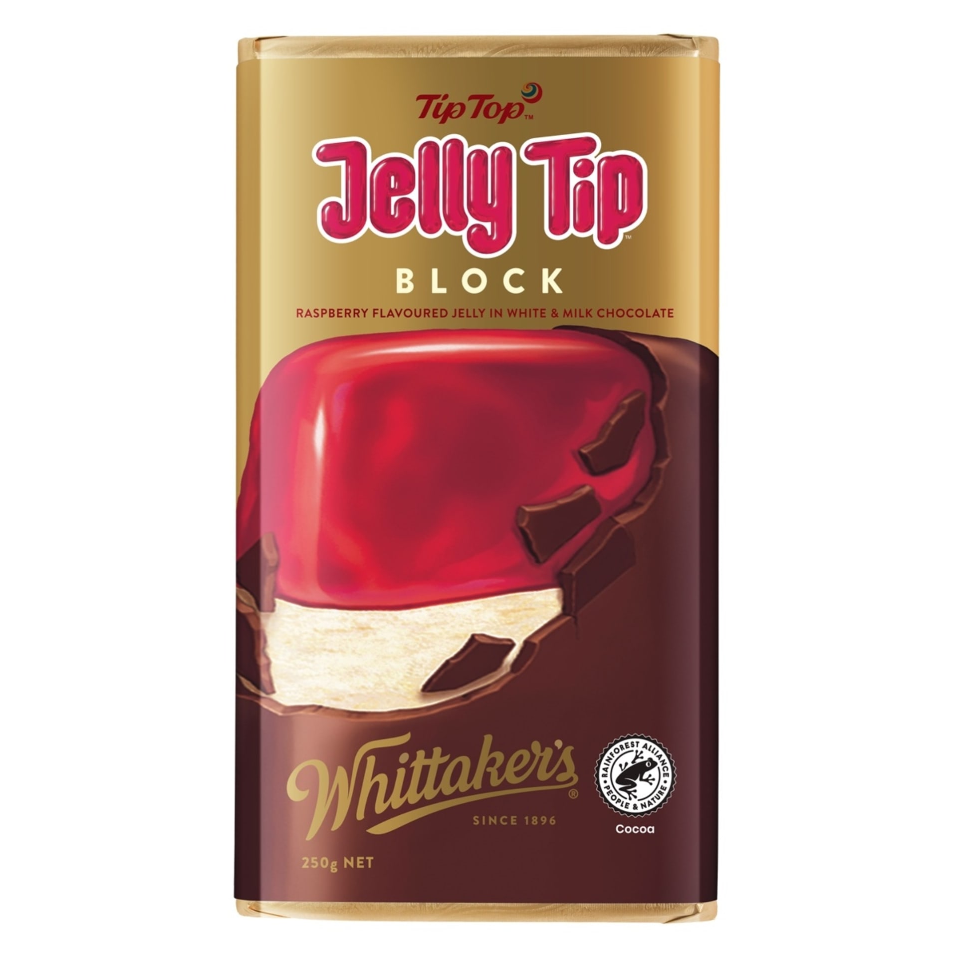 Whittaker's Tip Top Jelly Tip Block 250g - Kmart NZ