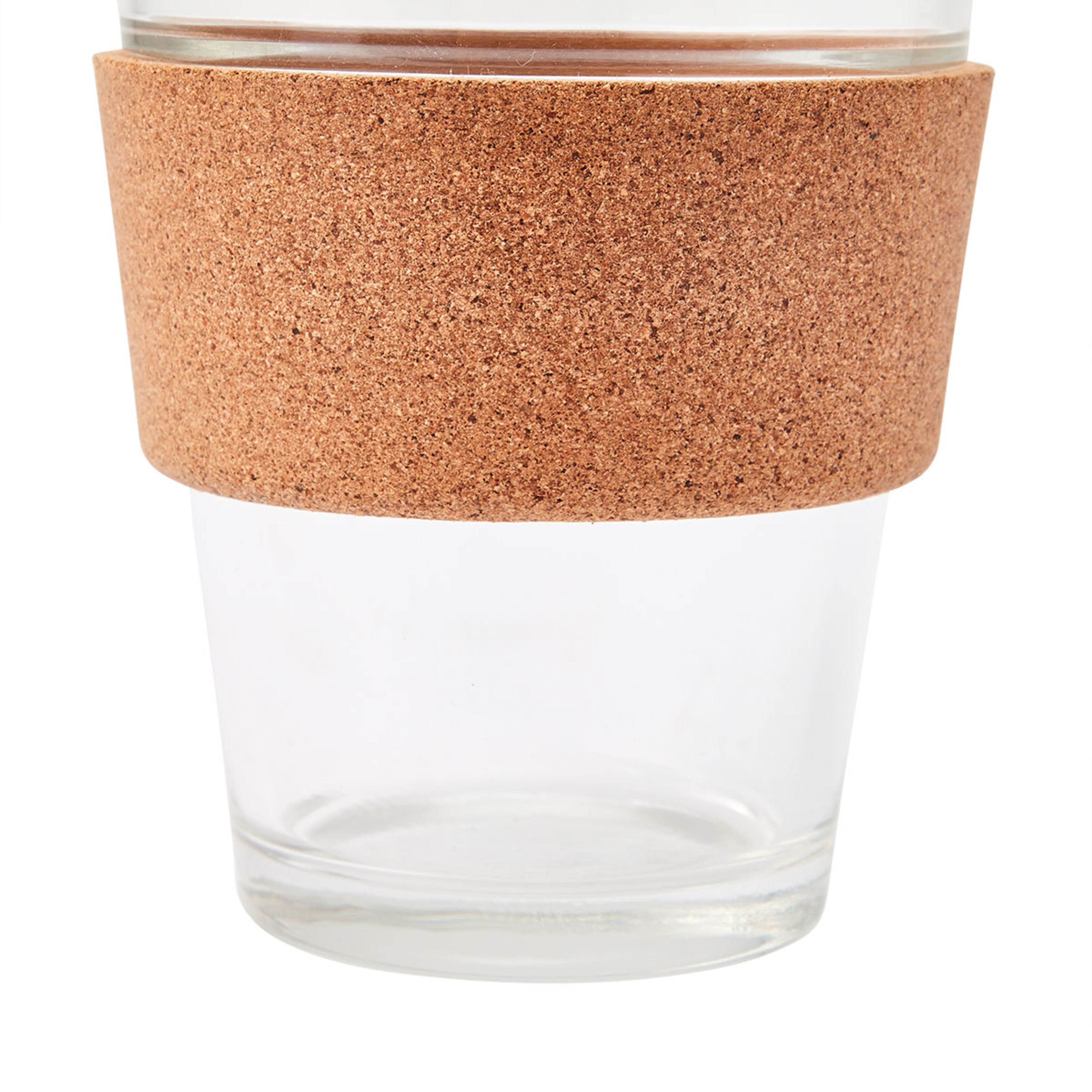 350ml Glass Reusable Travel Cup - Kmart