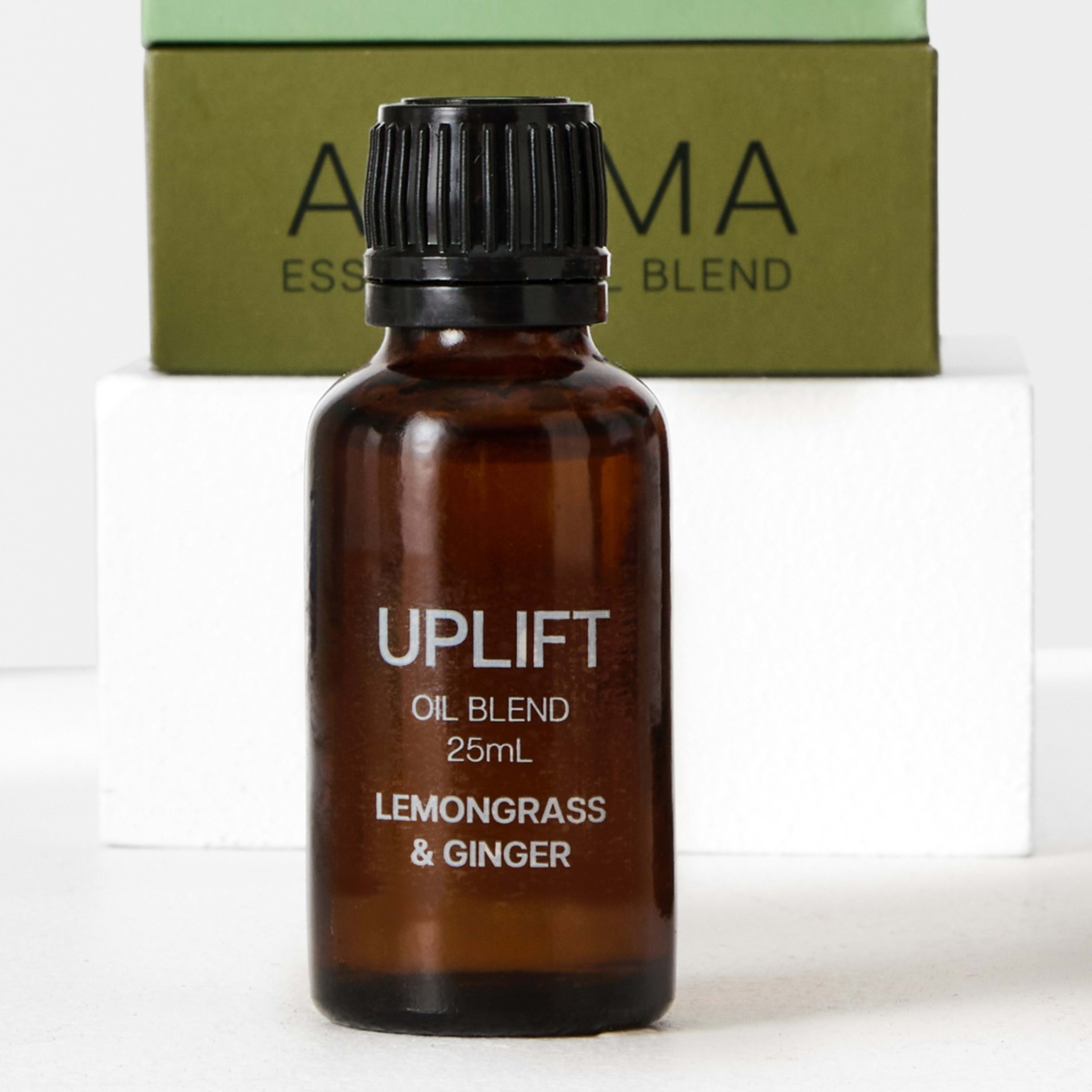 Uplift Lemongrass and Ginger Essential Oil Blend 25ml - Kmart