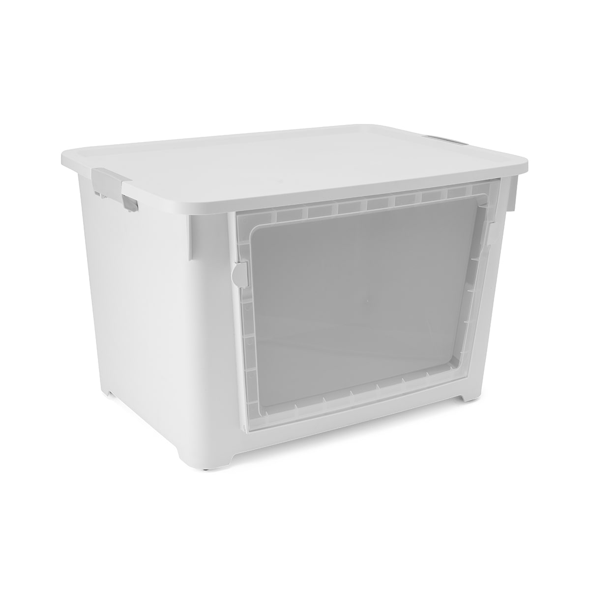 90L Storage Tub with Window - Kmart