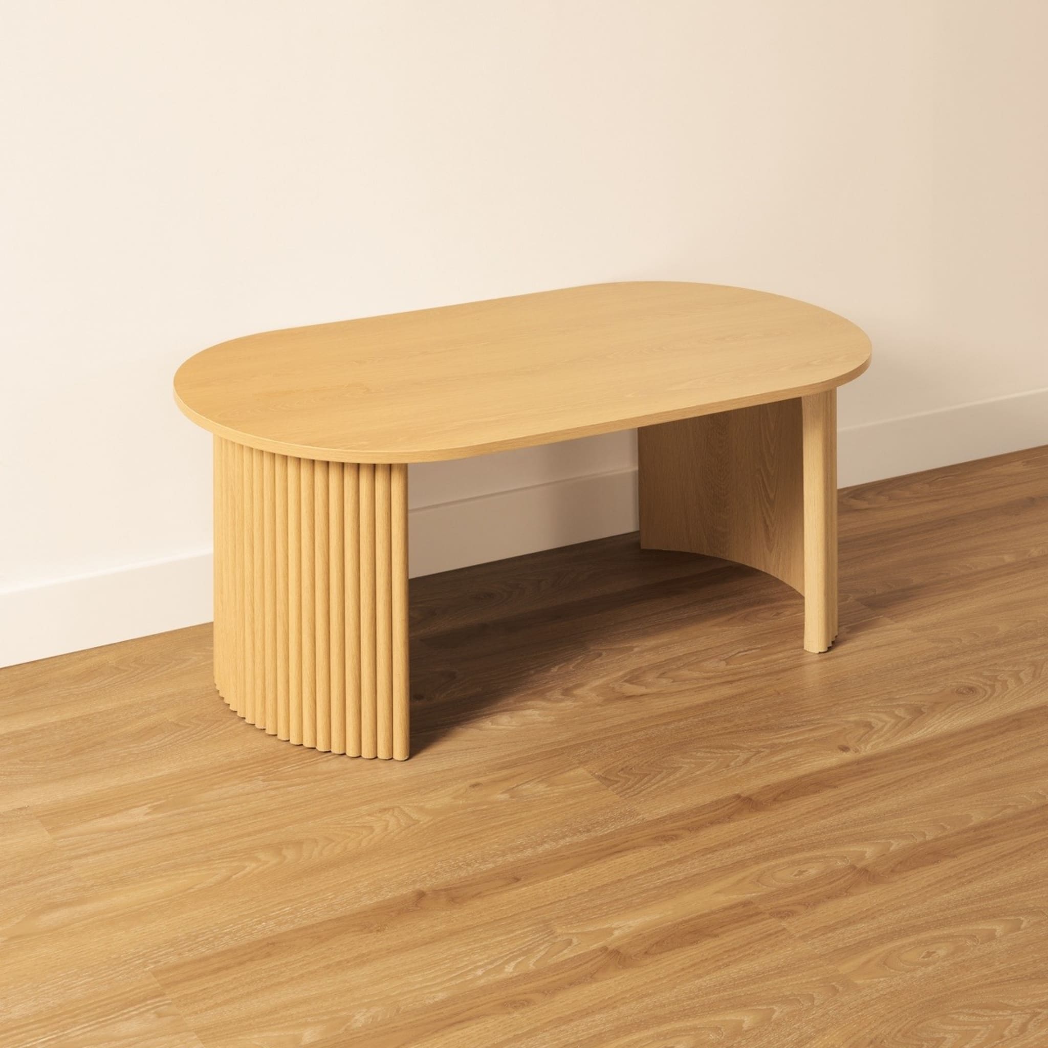 Ribbed Coffee Table - Kmart