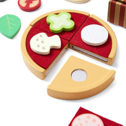 20 Piece Wooden Light and Sound Pizza Oven Set - Kmart