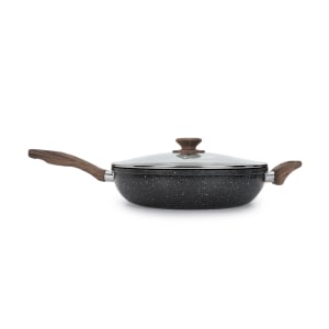 30cm Wood Look Non-Stick Saute Pan - Kmart NZ