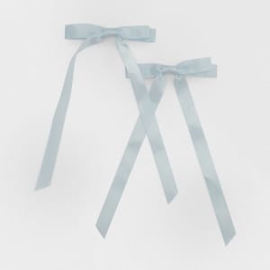 2 Pack Baby Blue Bow Slide Hair Clips - Kmart