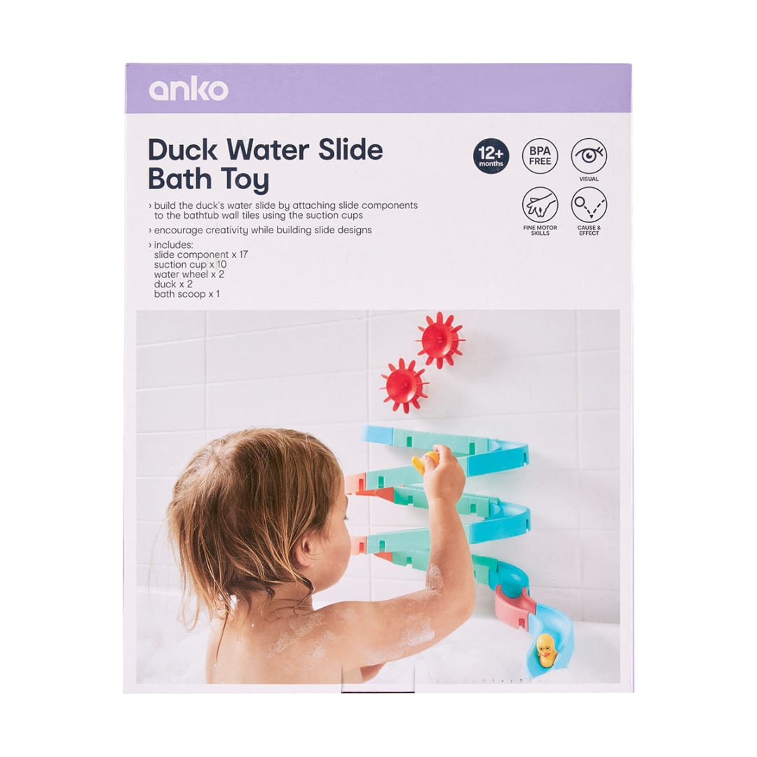 Duck Water Slide Bath Toy - Kmart