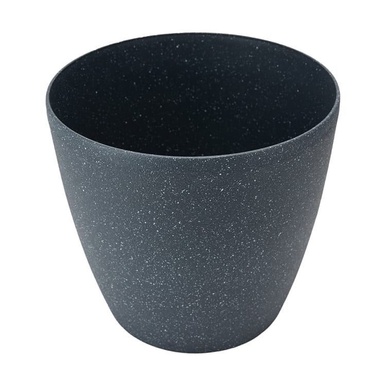28cm Textured Pot - Grey - Kmart