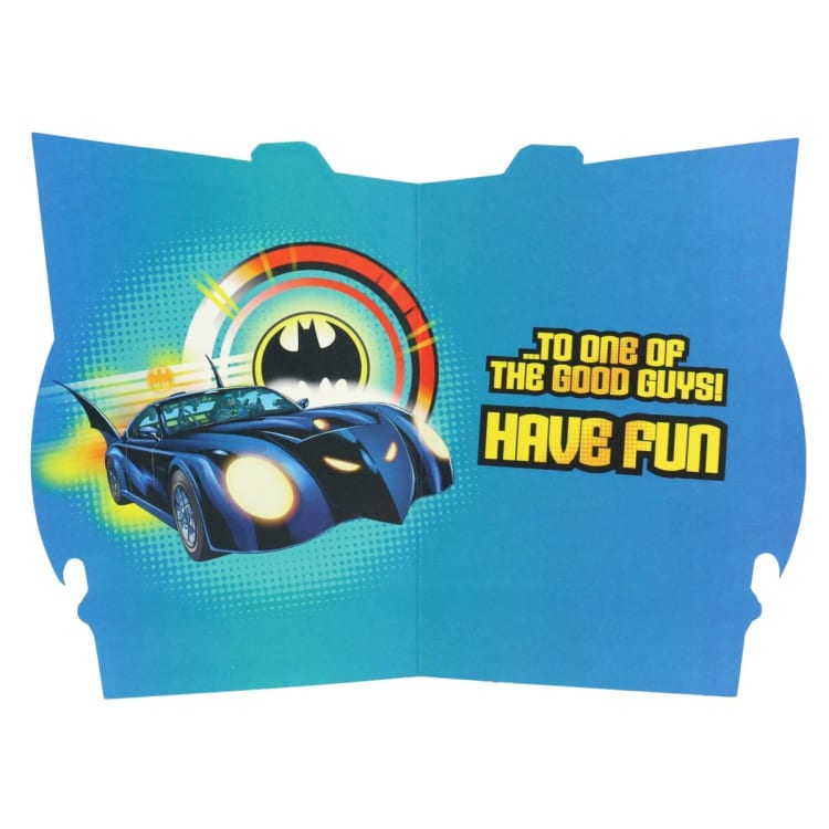 Connections from Hallmark DC Comics Batman 4th Birthday Card - One of ...