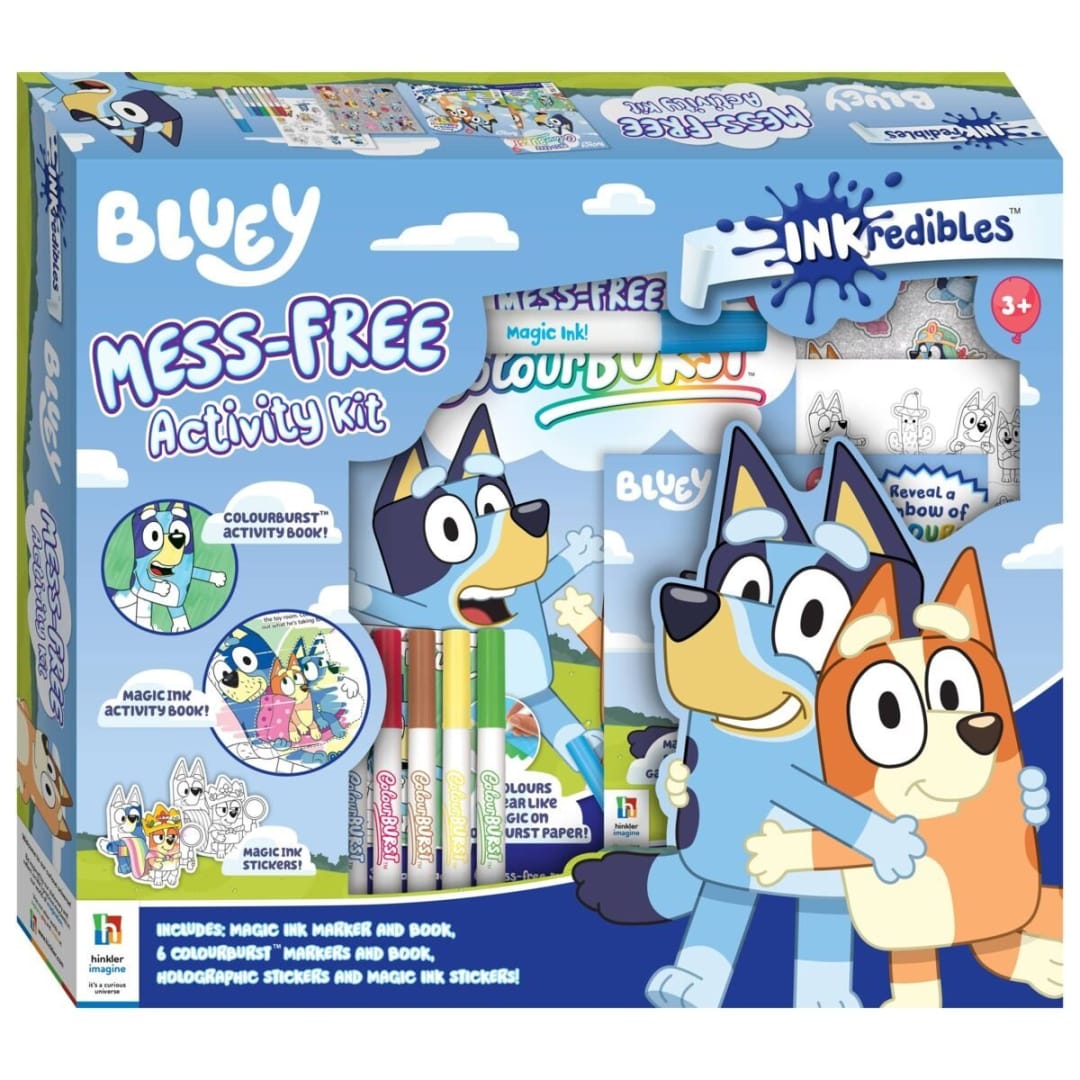 INKredibles Bluey Mess-Free Activity Kit - Book - Kmart